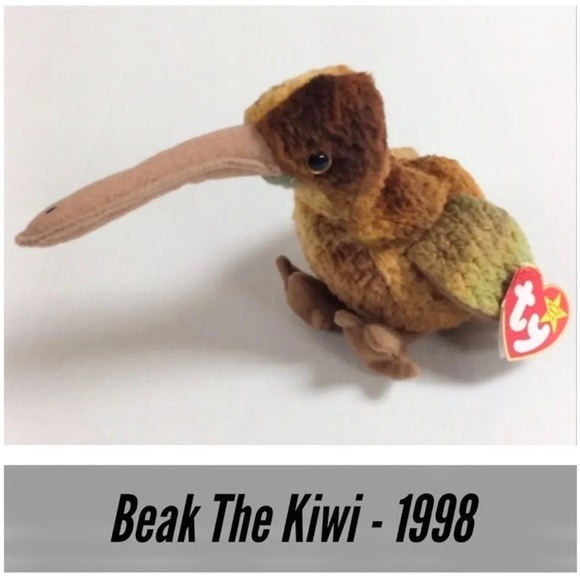 Ty | Toys | Beak The Kiwi 998 | Poshmark